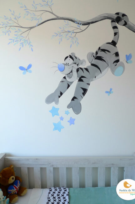 Babykamer Muurschildering – Dé eye catcher in je kamertje