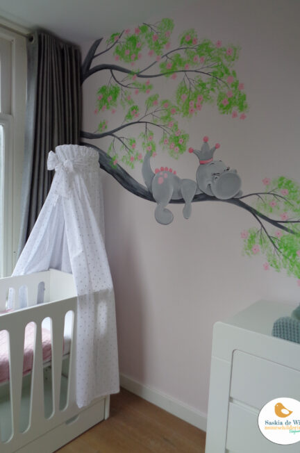 Babykamer Muurschildering – Dé eye catcher in je kamertje