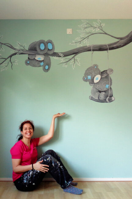 Babykamer Muurschildering – Dé eye catcher in je kamertje